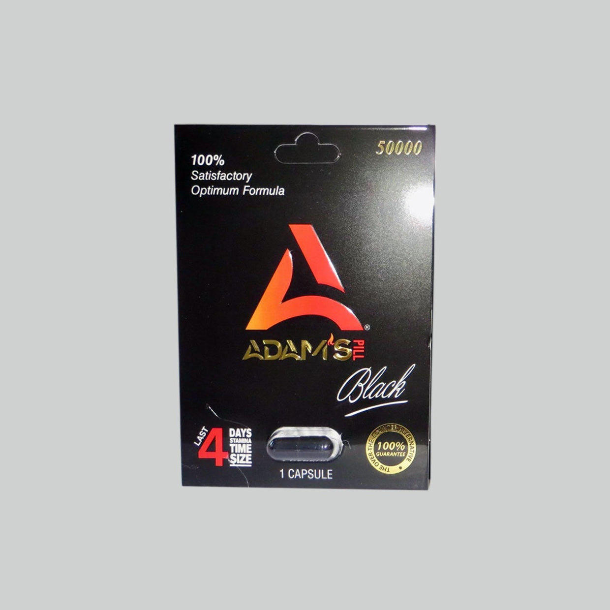 ADAM'S PILLS BLACK – EXTRA STRENGTH | 1 CAPSULE – Adams Pills