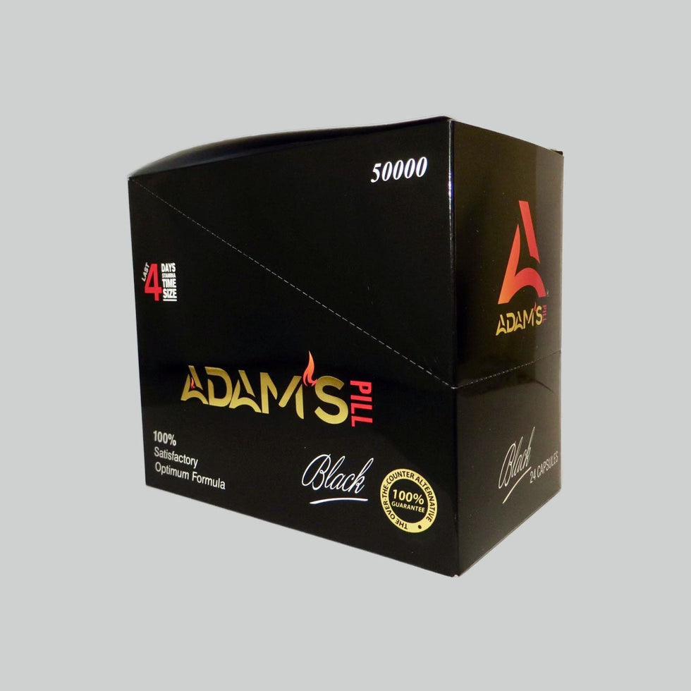 ADAM'S PILLS BLACK – EXTRA STRENGTH FORMULA | 24 CAPSULES – Adams Pills