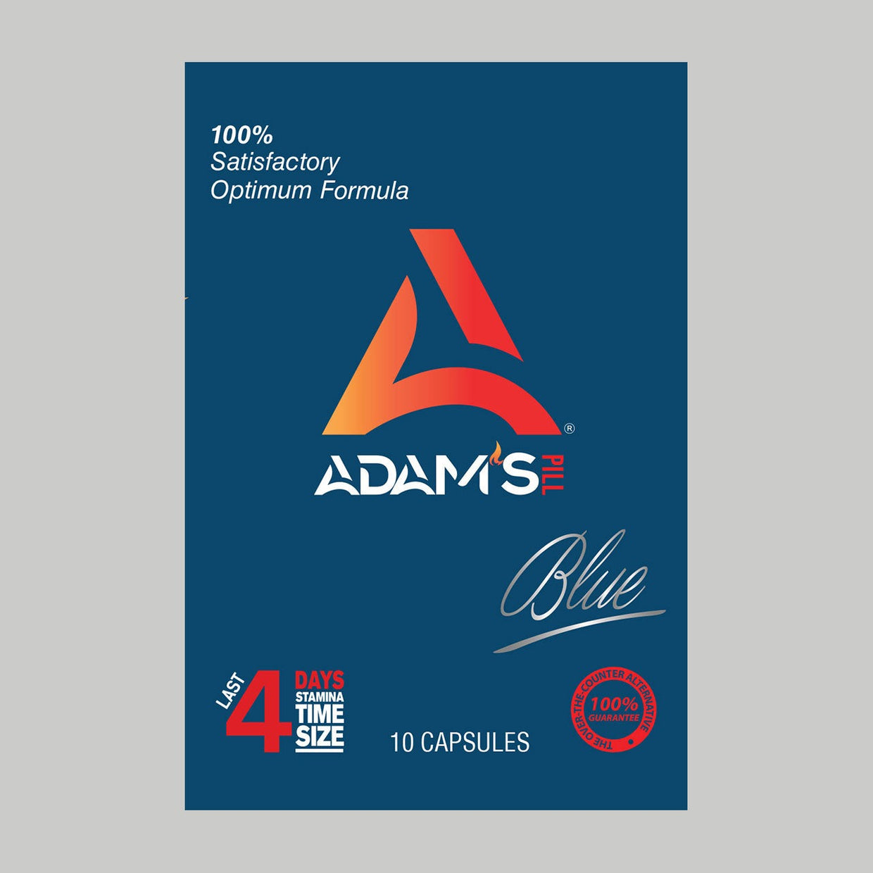 ADAM'S PILLS BLUE – ULTRA STRENGTH | 10 CAPSULES – Adams Pills