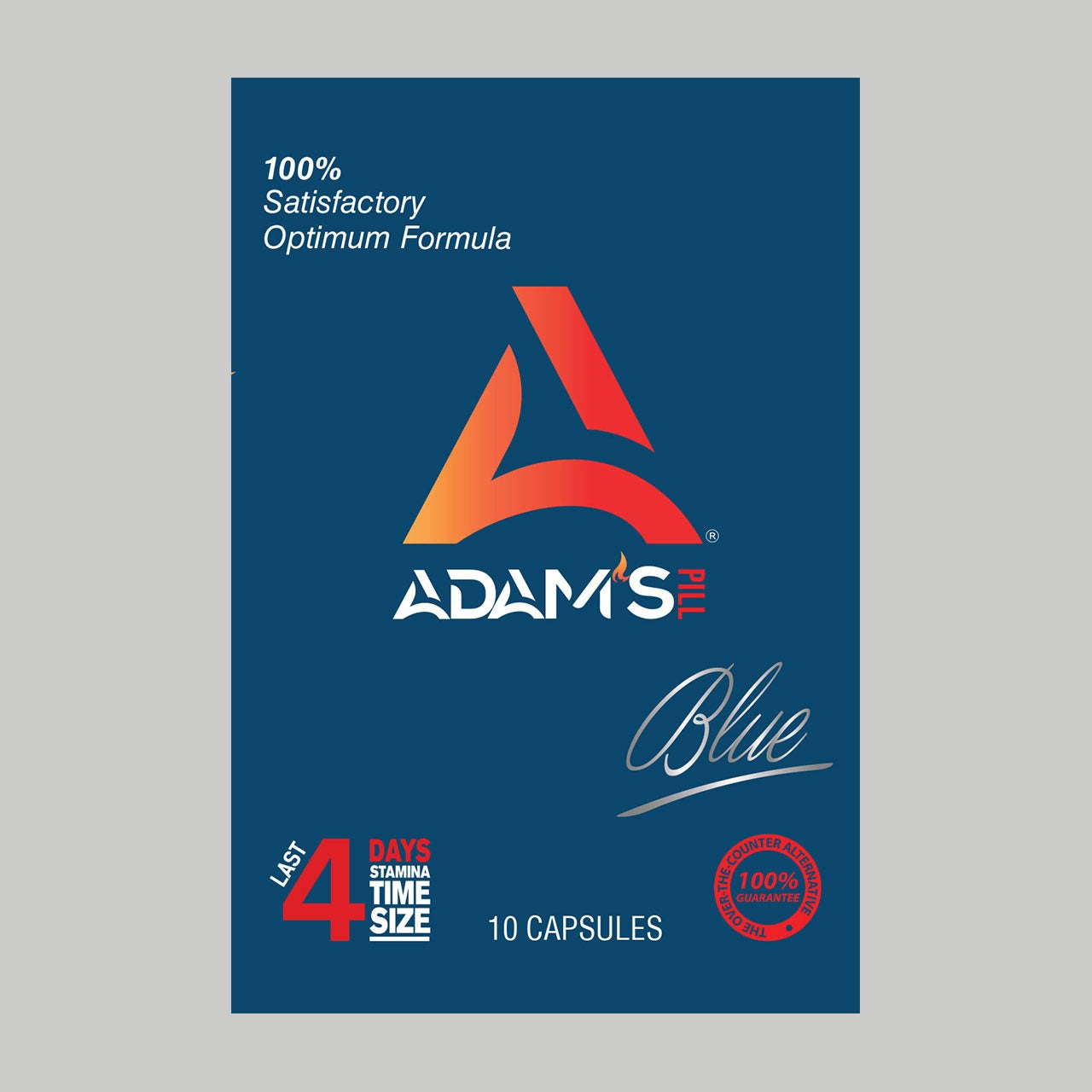 ADAM'S PILLS BLUE – ULTRA STRENGTH | 10 CAPSULES – Adams Pills